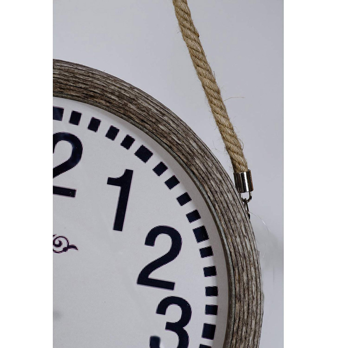 MNX247_2 rope wall clock - Interior Flair