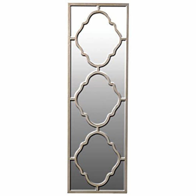 GUA093 Decorative Venetian Alhambra Neutral Frame Tall Wall Mirror ...