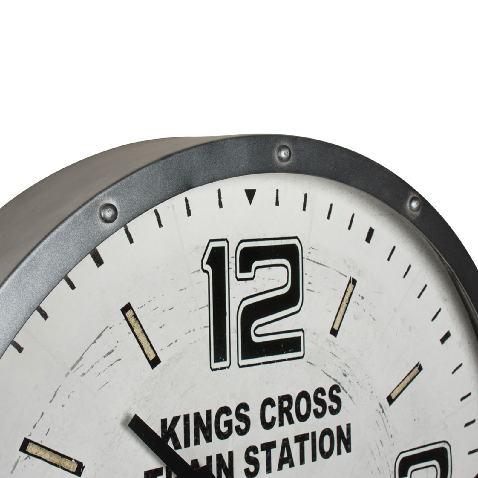 London Kings Cross Retro Style Clock - Interior Flair
