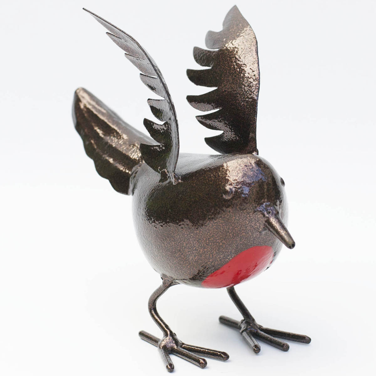 Flying Robin Outdoor Garden Ornament - Interior Flair