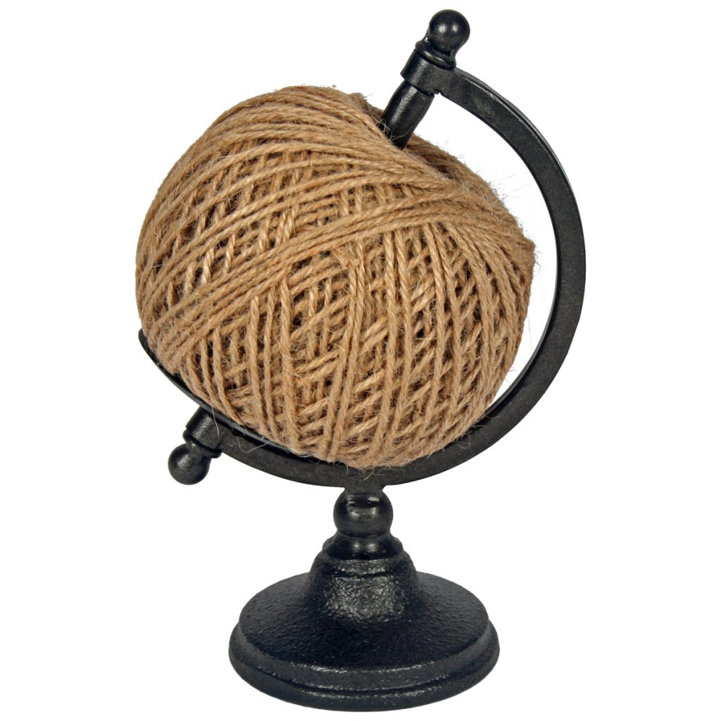 Globe Style Black String Dispenser - Interior Flair