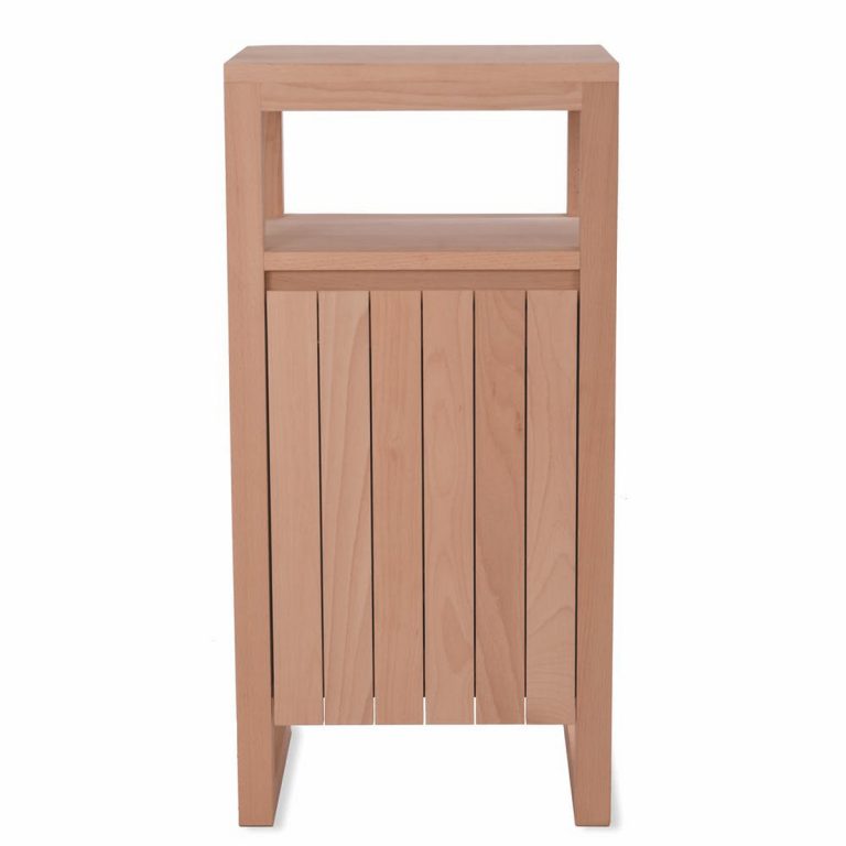 Contemporary Style Beech Storage Cabinet - Interior Flair